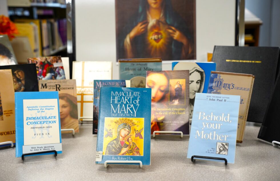 Exploring the Immaculate Heart of Mary: August’s Library Display - Holy ...