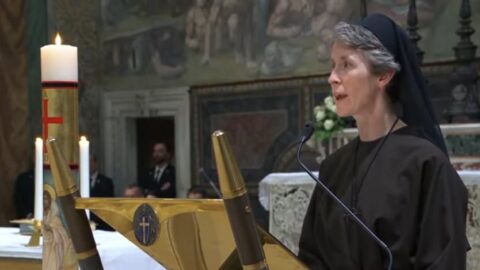 Holy Apostles Alumna Sister Mary Mercy Lee Proclaims First Reading at ...